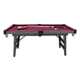 Free Shipping! Hathaway 6-ft Pendleton Portable Pool Table, 72-in l x ...