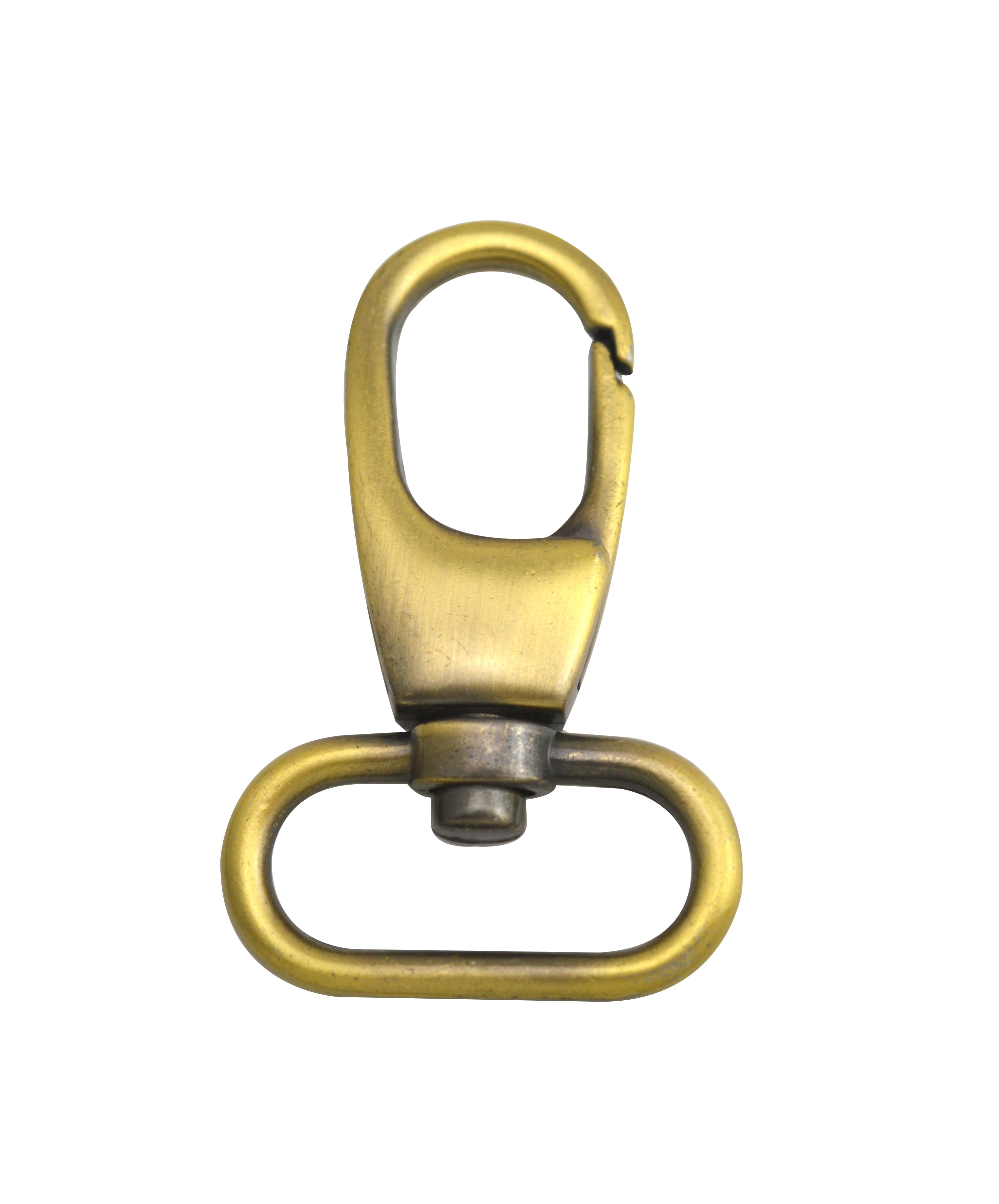 Fenggtonqii 1" Inner Diameter Oval Ring Shinning Antique Brass Color ...