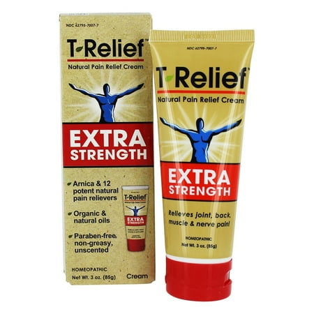 MediNatura - T-Relief Extra Strength Natural Pain Relief Cream ...