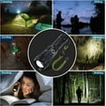 Zacro Rechargeable Flashlight, High Lumens LED Flashlight, 5 Modes ...