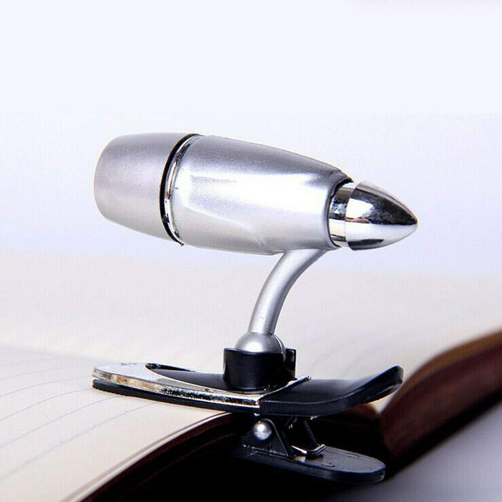 Clip Reading Mini Lamp Foldable Mini Lamp Bullet LED Mini Eye-Caring ...