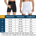 POP CLOSETS Men Tummy Control Boxer Shorts High Waist Compression ...