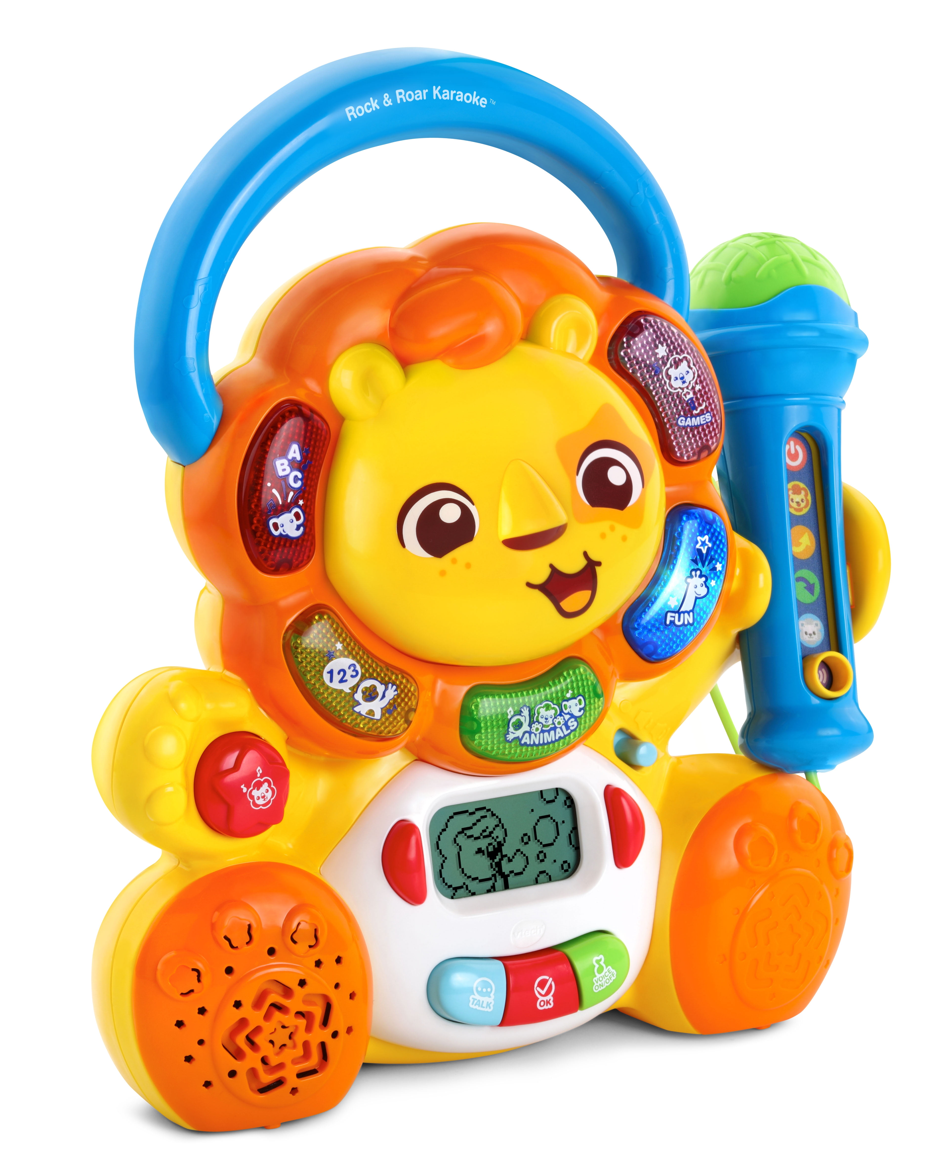 VTech Zoo Jamz Rock and Roar Karaoke - Kids Karaoke Toy Machine in ...