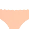 BRGZLK Women's Seamless Briefs Scalloped Edge Novel Heart Cut-Out Low ...