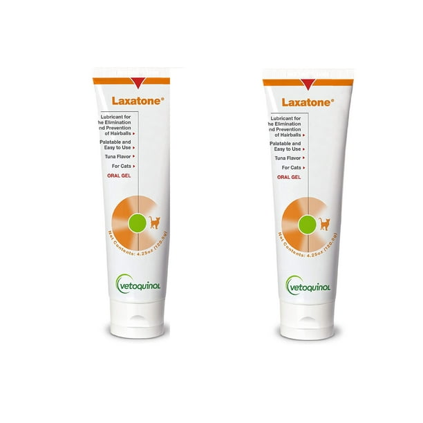 Vetoquinol Laxatone Tuna Flavored Gel Hairball Control Supplement for ...