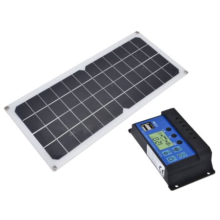 Solar Panel , 10W Solar Charging Board With 10A Controller, Solar ...