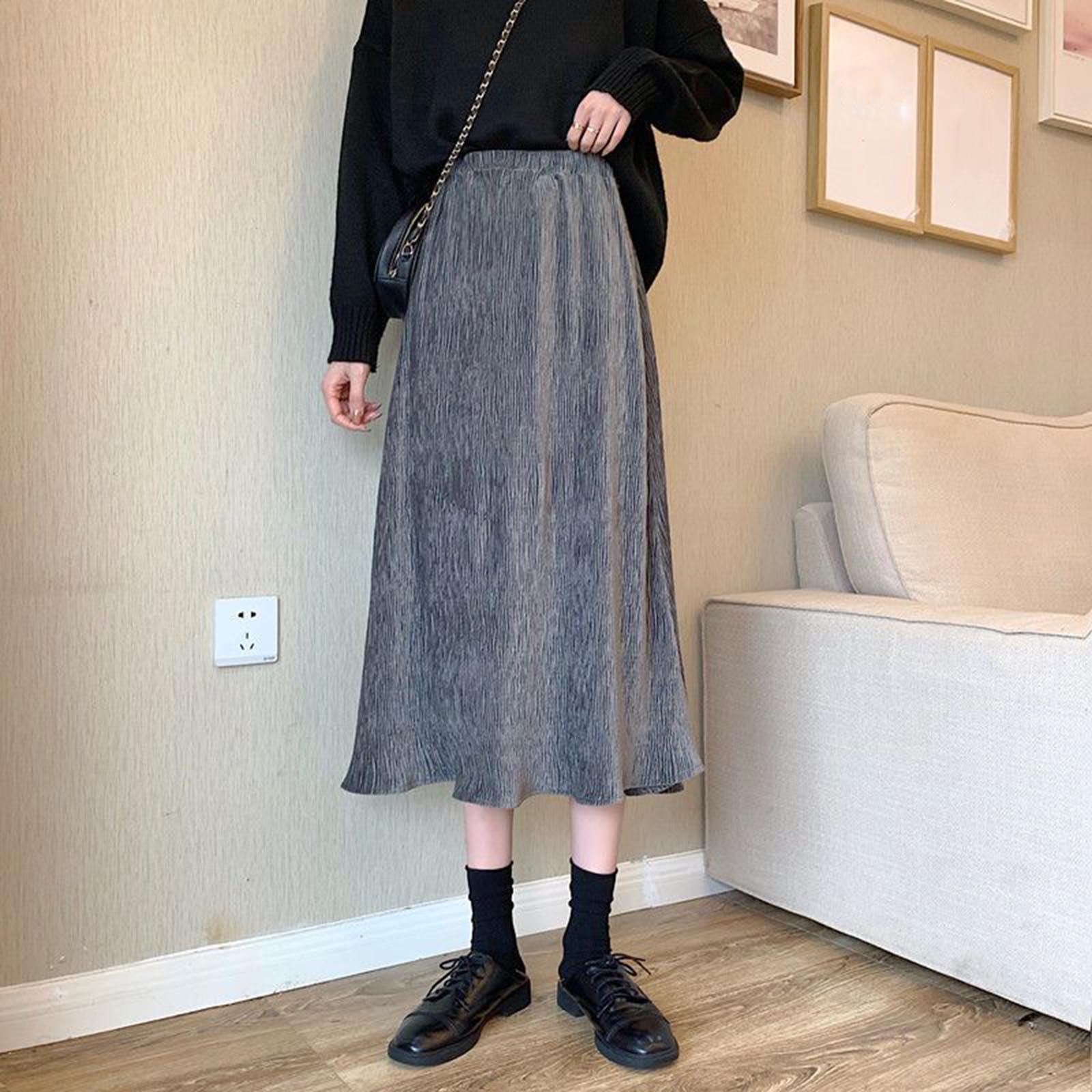 Click here for Weiqiqre Womens Skirts Long Skirt High Waist Elega... prices