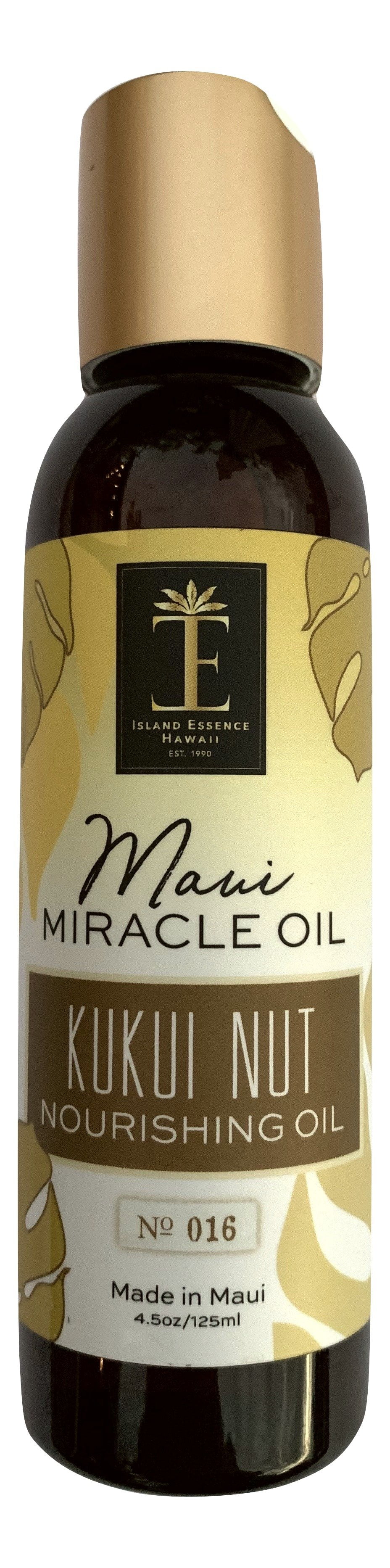 Maui Miracle Oil Hawaii Kukui Nut Nourishing Oil - Walmart.com