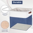13x13 Cube Storb Collapsible Fabric Box 4 Pack Closet Baskets With ...