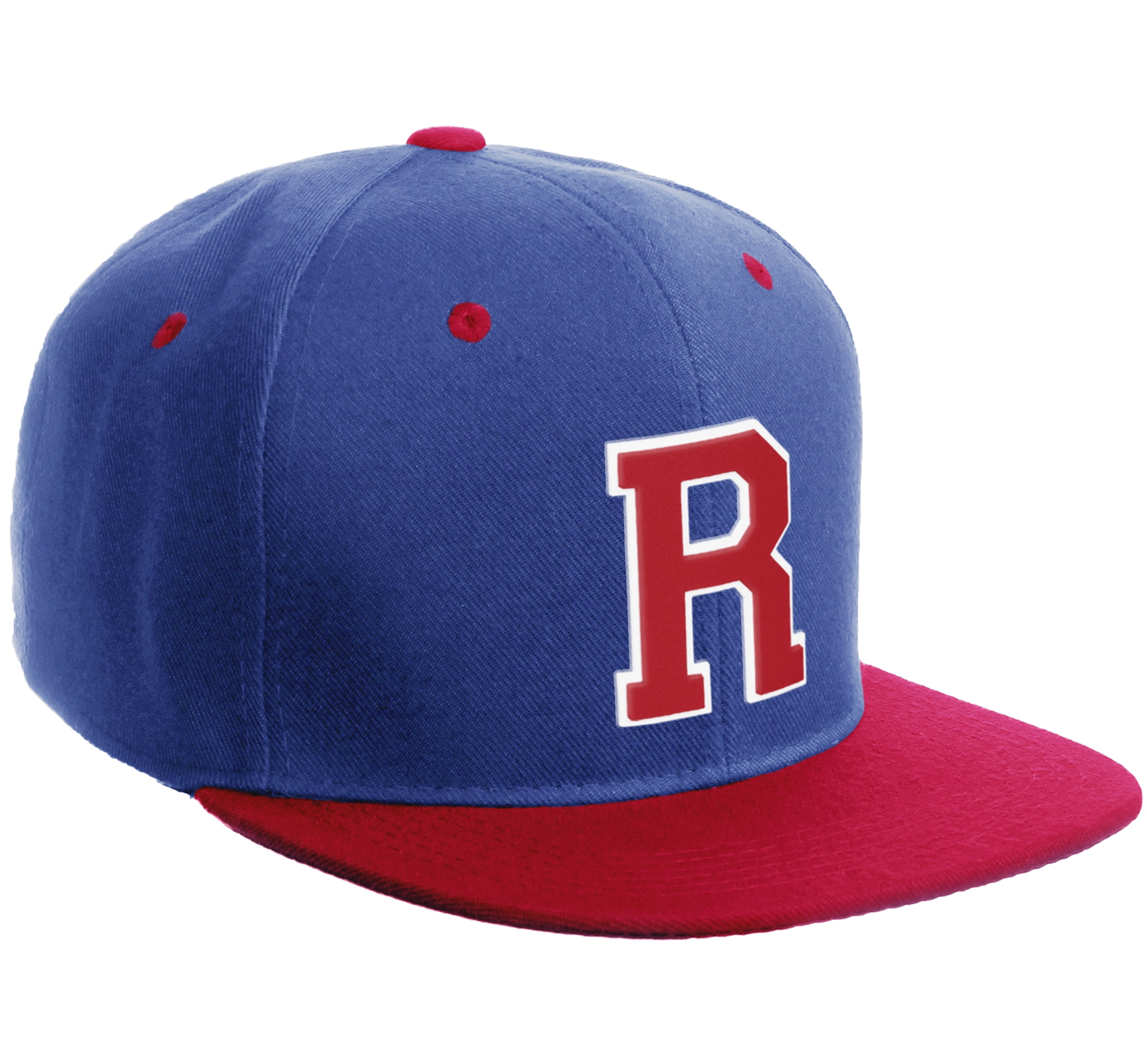 Daxton Classic Snapback Hat Custom A to Z Initial Varsity Letters ...
