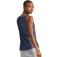 Hanes Originals Women's Cotton Tank Top Athletic Navy Heather S ...