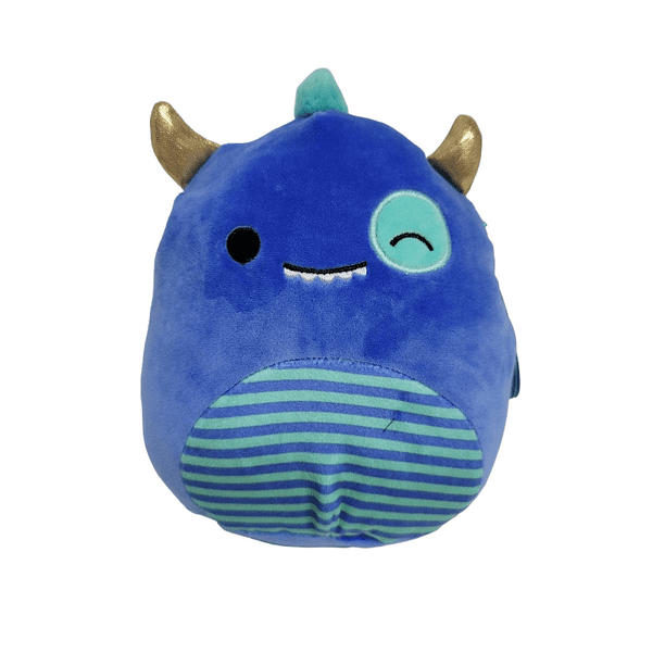 Squishmallows Official Kellytoys Plush 7.5 Inch Rinz the Blue Monster ...