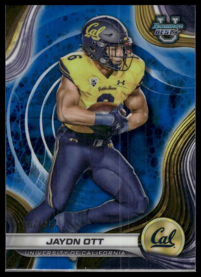 2024 Bowman University Best Jaydn Ott #17 Blue Refractor SN - Walmart.com