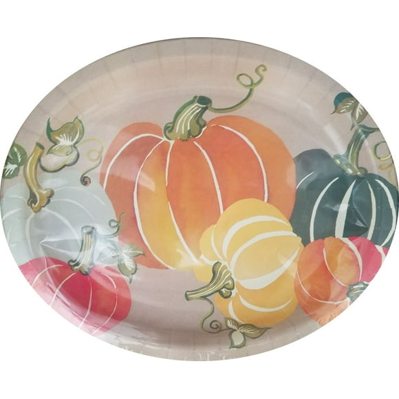 Paper Oval Plates