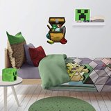 Trends International Minecraft - Roomscapes Poster Decal - 18''X 24 ...