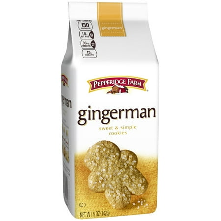 UPC 014100074458 - Pepperidge Farm Gingermen Cookies, 5 Ounce (Pack of ...