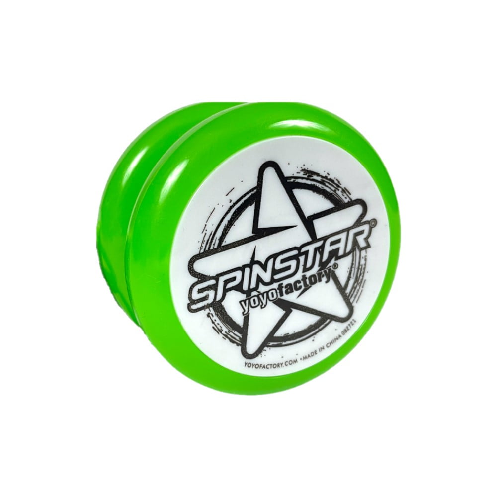 YoYoFactory Spinstar Yo-Yo - Responsive beginner yo yo (Rayon Vert ...