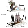 2 Tier Bathroom Counter Organizer Storage, Organizer for Bathroom ...