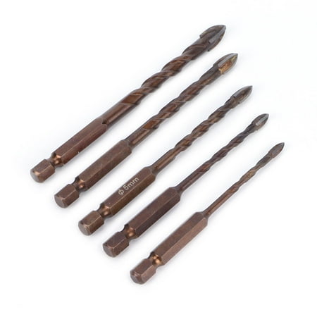 Triangular Drill Bits, YG8 Hard Alloy Rapid Drilling Double Rear Angle ...