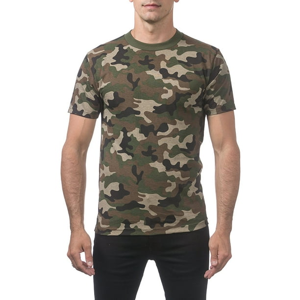 Pro Club - Pro Club Men's Comfort Cotton Short Sleeve T-Shirt - Walmart ...