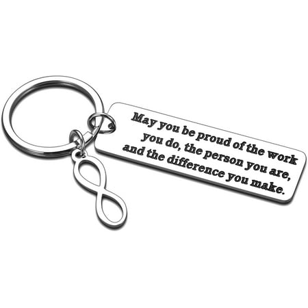 Employee Appreciation Gifts Coworker Colleague Inspirational Keychain ...