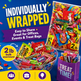 Assorted Candy Mix, 2 lb Individually Wrapped Sweet & Chewy Candy ...