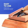 ening Stones for Carving Tools-Two Whetstones Grit 400 & 1000 Gouge ...