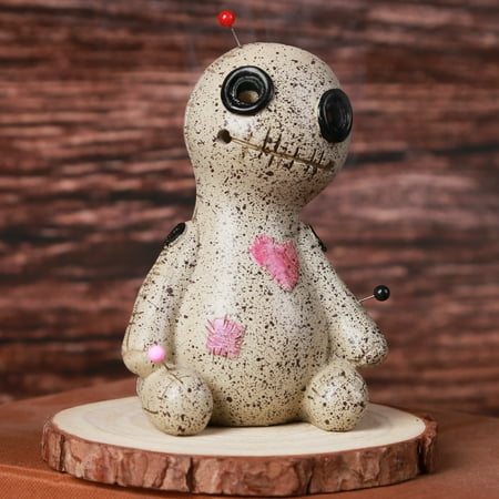 TB&W Cartoon Sprayable Voodoo Doll Incense Burner Resin Cursed Dolls ...