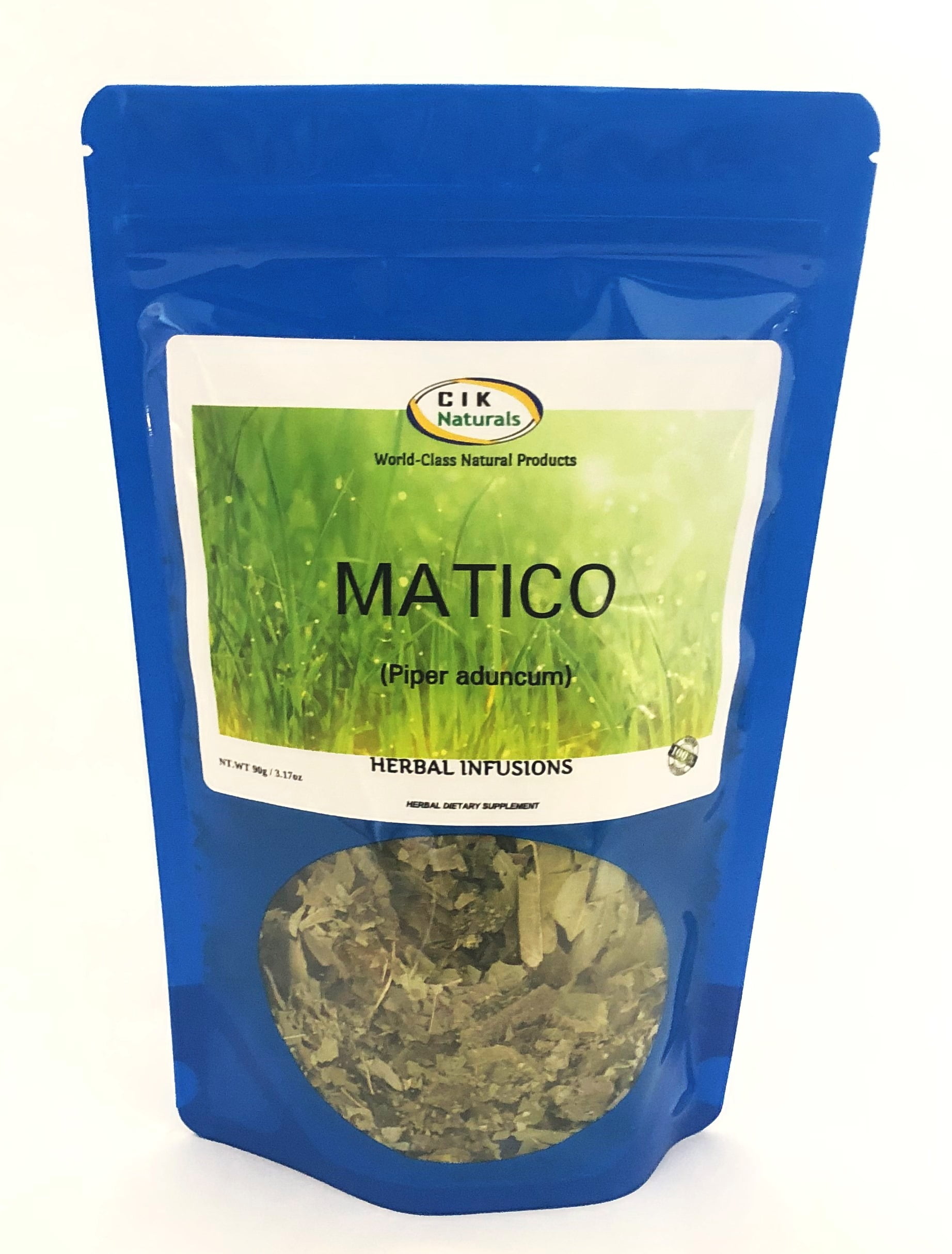 CIK Naturals, Matico Loose Herbal Tea Infusions Zip lock bag Herb Tea ...