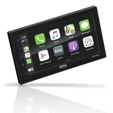 Soundstream VRCPAA-7DR 7" Double DIN DVD Head Unit with Apple CarPlay ...