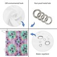 54x78 Inch Shower Curtain Decorative Spring Floral Bathtub Bath ...