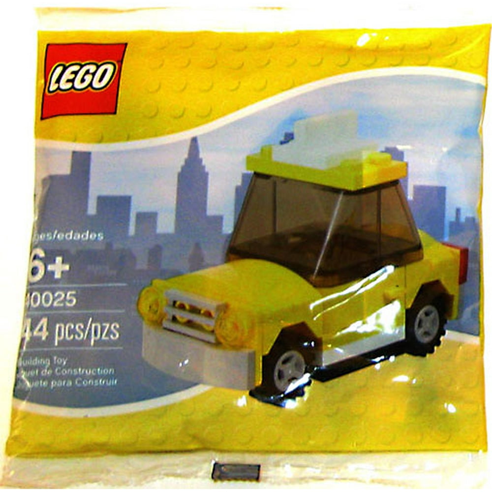 LEGO NYC Taxi Cab Mini Set LEGO 40025 [Bagged] - Walmart.com - Walmart.com