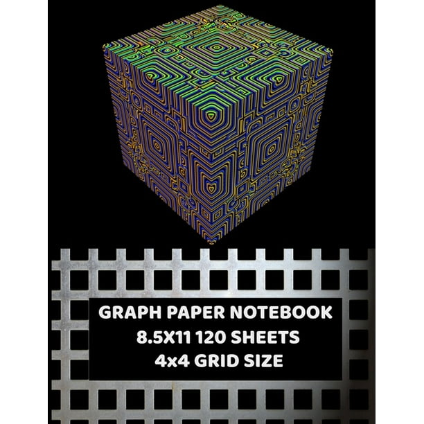 Graph Paper Notebook 8 5x11 Grid Paper And Science Composition