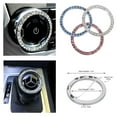 MINI-FACTORY (2 Pcs) Bling Car Accessories Ignition Start Button ...
