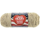 Red Heart Super Saver Yarn, Buff Fleck, Multipack of 6 - Walmart.com