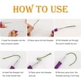 DIY Magic Embroidery Pen Kit Knitting Stitching Tool, Adjustable Punch ...