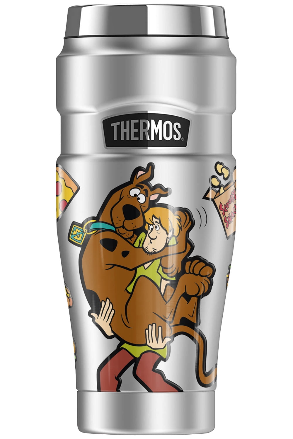 Scooby-Doo Scooby And Shaggy Snacks THERMOS STAINLESS KING Stainless ...