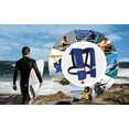 HDJ Self-Inflating Lightweight Life Jacket for Adults with Reflectors ...