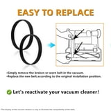 Hoover Elite Performance Drive Replacement Belts for Swivel XL Pet ...