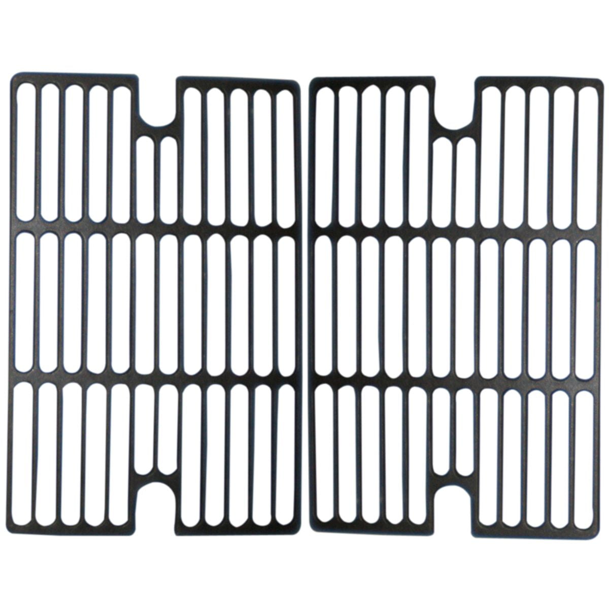 2pc Matte Cast Iron Cooking Grid for Gourmet and Smoke Hollow Gas ...