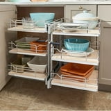 Rev-A-Shelf 53Psp3-15Sc Modern 26-3/8" Steel 3-Tier Pull Out Solid ...