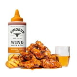 Kinder's Flavorful Bourbon Peach BBQ Wing Sauce for Dipping, 15.5oz ...