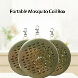 Soumake Mosquito Coil Box Quick Release Buckle Easy to Clean Mosquito ...