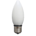 VIRIBRIGHT® LED Light Bulb, 40-Watt Equivalent, B11 E26 Frosted, (2 ...