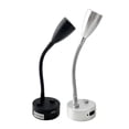 Flexible Gooseneck Wall Lamp Boat LED Reading Light Touchs Switches 12V ...