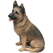 Sandicast "Original Size" Sitting Fawn Pug Dog Sculpture - Walmart.com