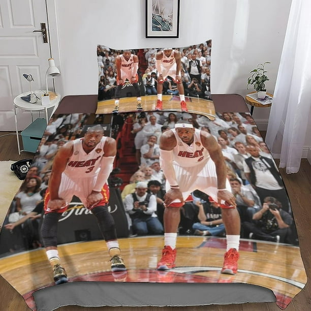 D Lebron James Bedding Set For Kids, Teens, Adults, 1 Piece, Duvet ...