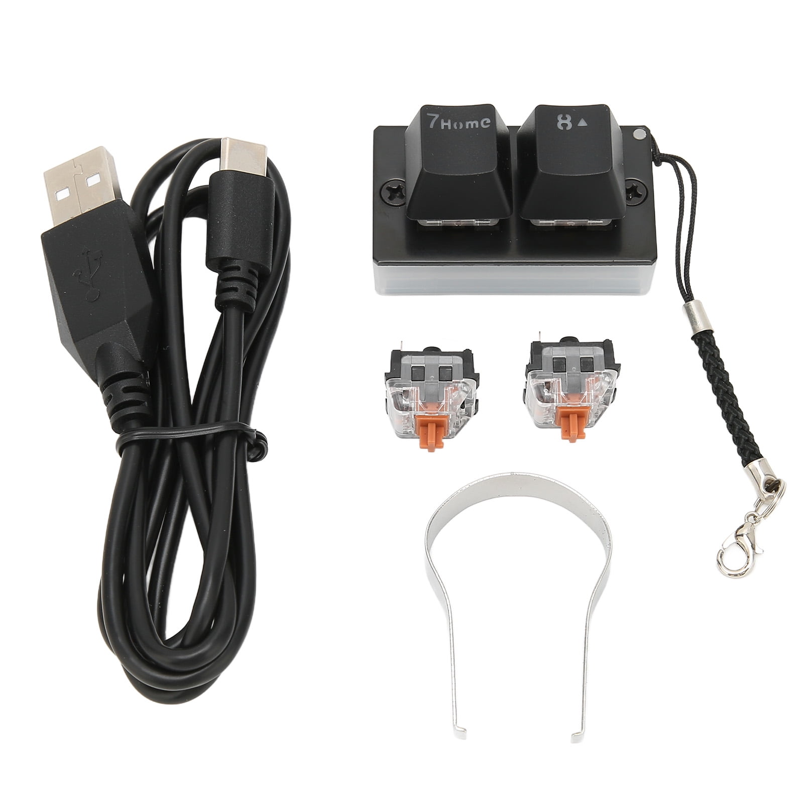 Teclado OSU, Teclado RGB Retroiluminado Plug And Play Portátil Mecánico ...