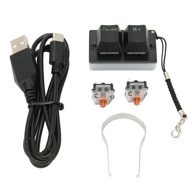 Two Key Keyboard USB Wired OSU Hot Swappable RGB Backlit Programmable ...
