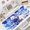 Kawaii Furina Genshin Mouse Pad Non slip Desktop Computer Desk Mat ...